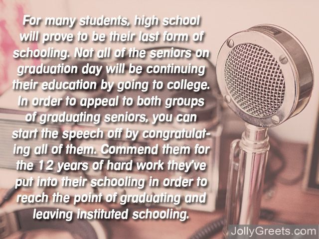  How To Write A Graduation Speech Examples Ideas Quotes